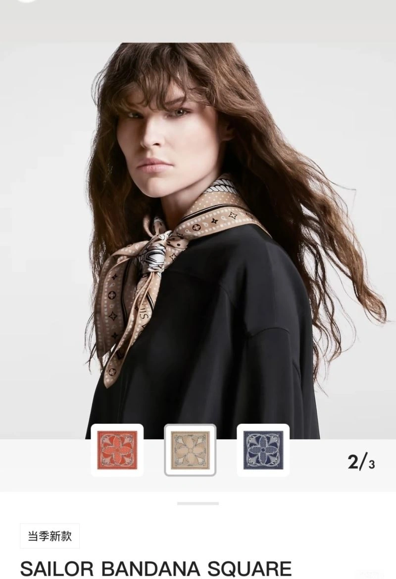 Official Louis Vuitton Scarf