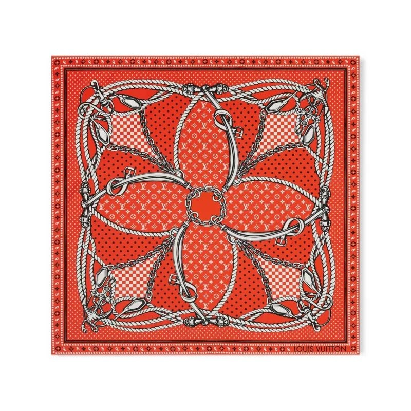 Brand-authenticated Louis Vuitton Scarf