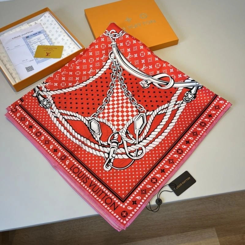 Brand-authenticated Louis Vuitton Scarf