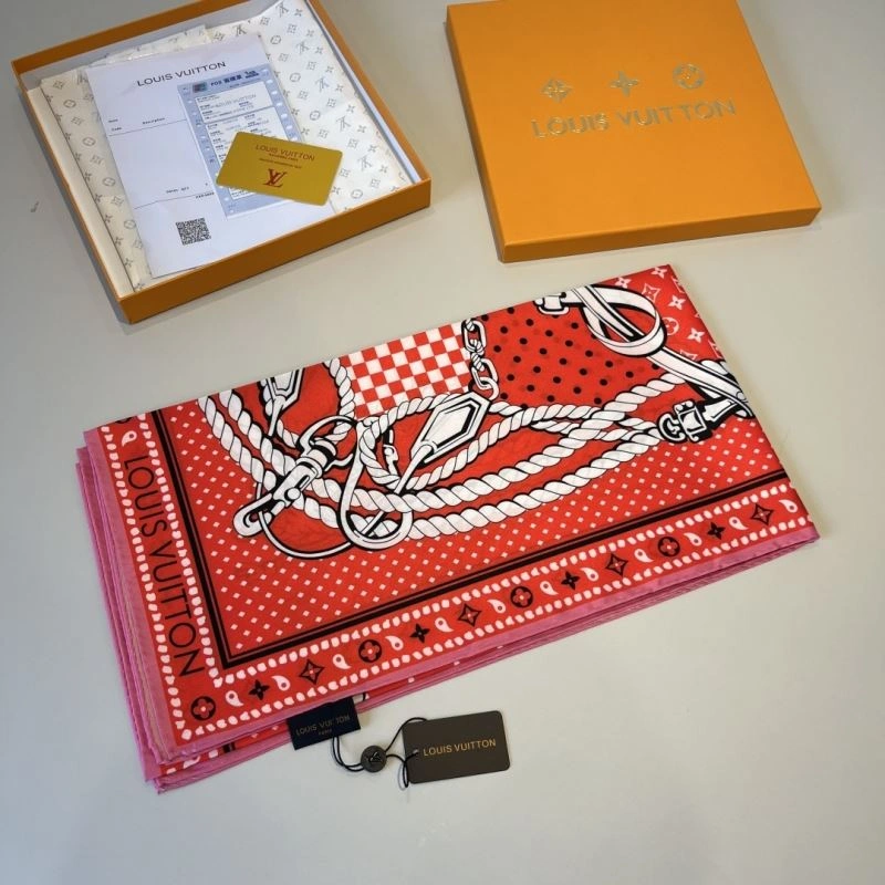 Brand-authenticated Louis Vuitton Scarf