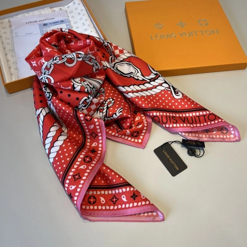 Brand-authenticated Louis Vuitton Scarf