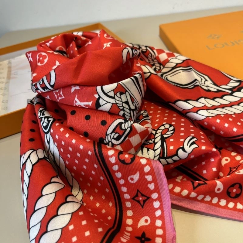 Brand-authenticated Louis Vuitton Scarf