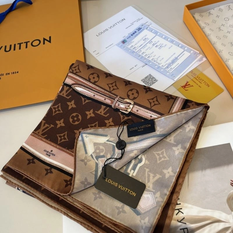 Brand-authenticated Louis Vuitton Scarf
