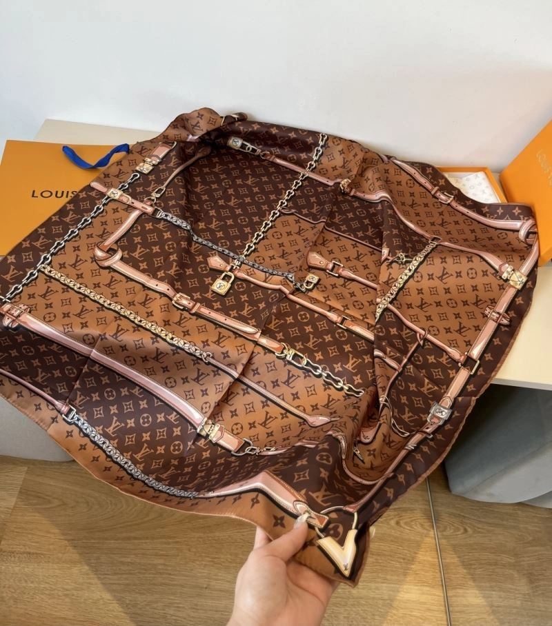 Brand-authenticated Louis Vuitton Scarf
