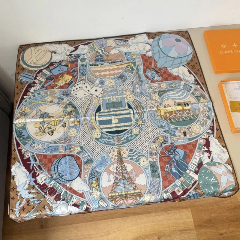 Indistinguishable Louis Vuitton Scarf