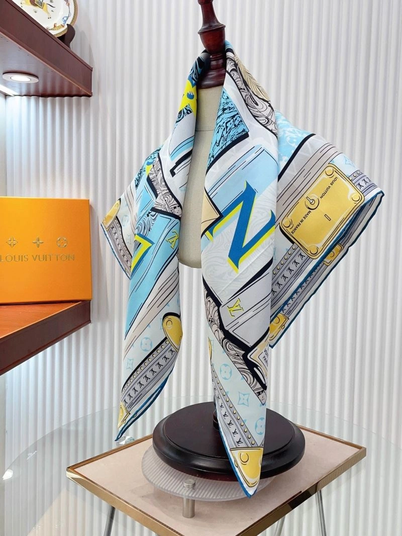 Brand-authenticated Louis Vuitton Scarf