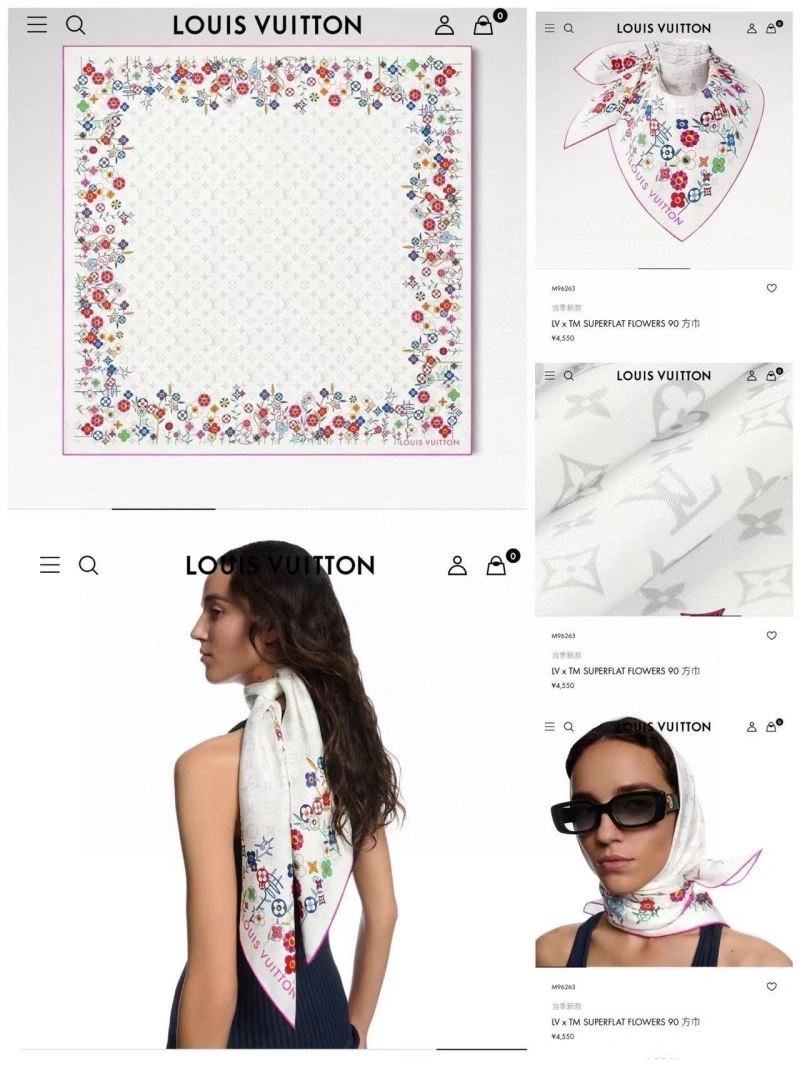 Budget-friendly Louis Vuitton Scarf