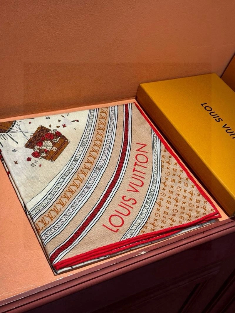 Brand-authenticated Louis Vuitton Scarf