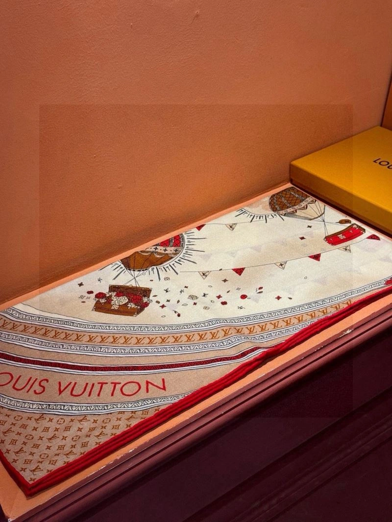 Brand-authenticated Louis Vuitton Scarf