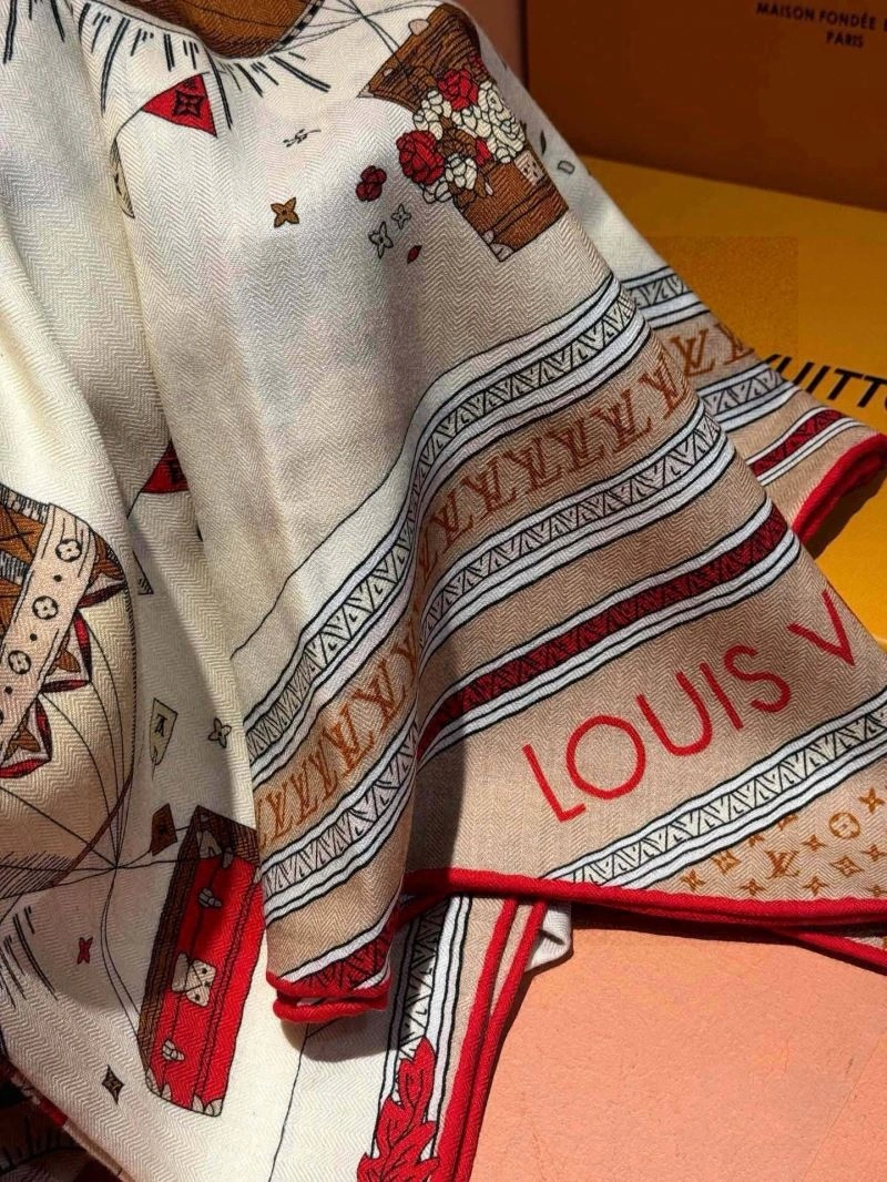 Brand-authenticated Louis Vuitton Scarf