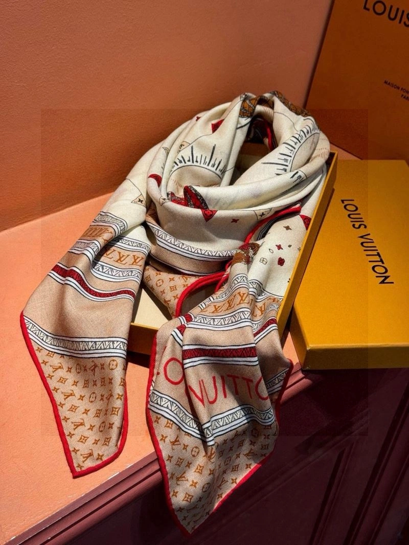 Brand-authenticated Louis Vuitton Scarf