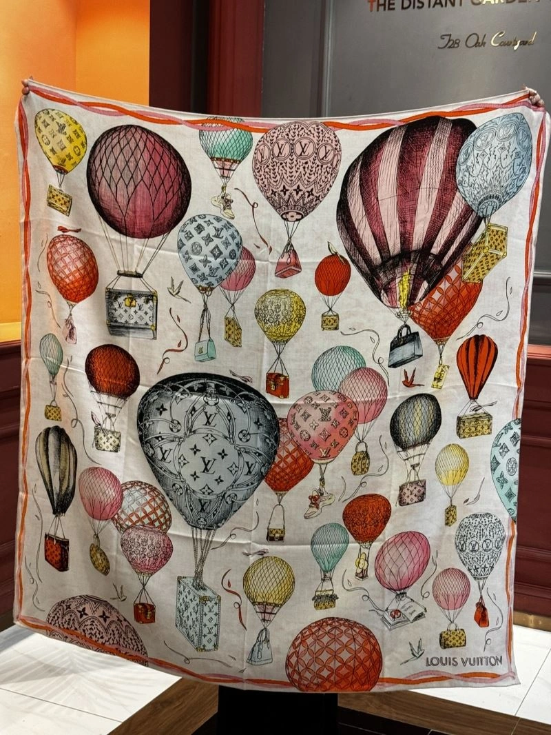 Brand-authenticated Louis Vuitton Scarf