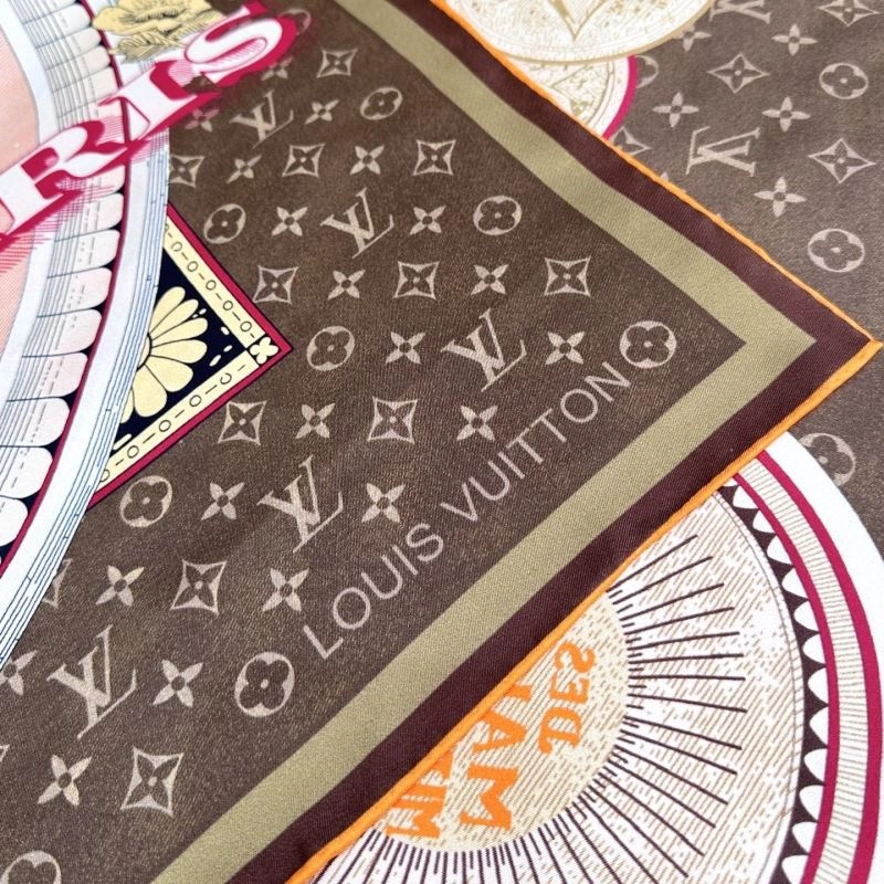 Brand-authenticated Louis Vuitton Scarf