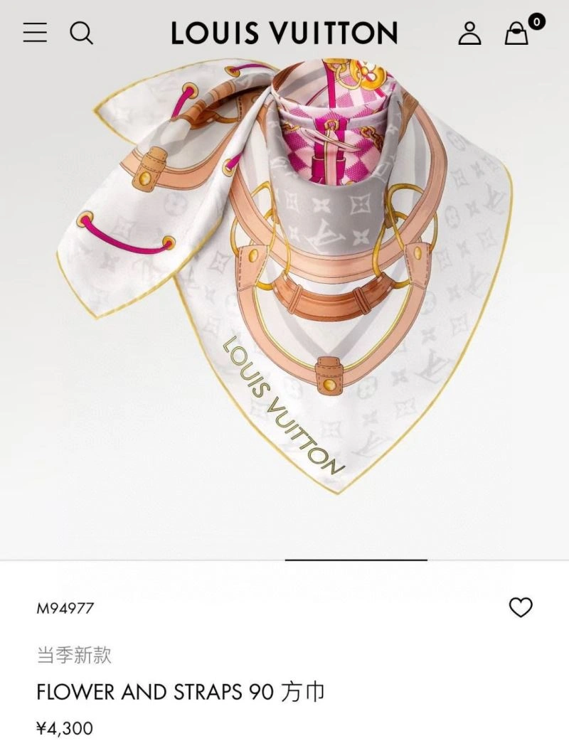 Perfect replica Louis Vuitton Scarf