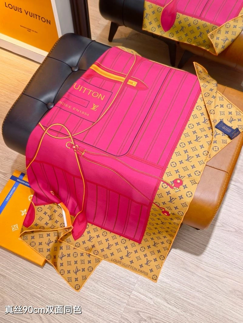 Brand-authenticated Louis Vuitton Scarf
