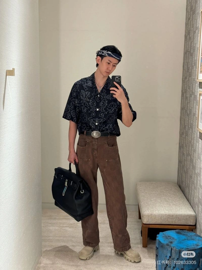 Brand-authenticated Louis Vuitton Shirts