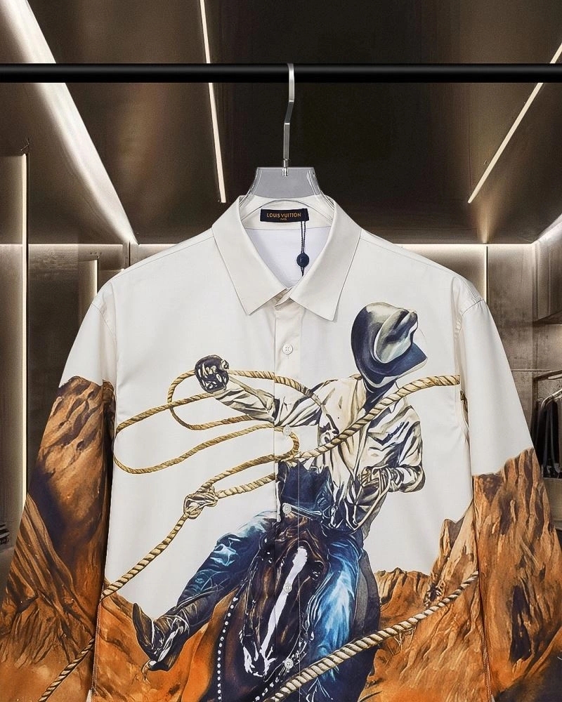 Brand-authenticated Louis Vuitton Shirts