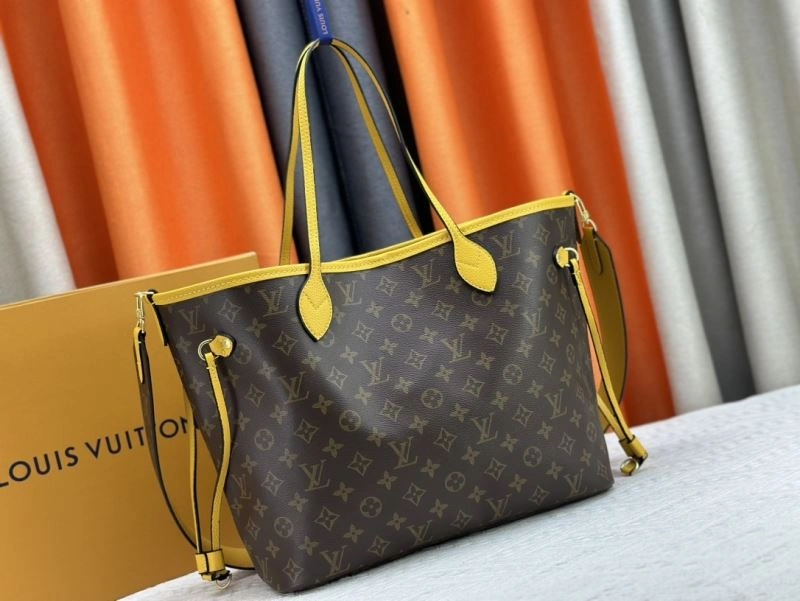 Brand-authenticated Louis Vuitton Shopping Bags