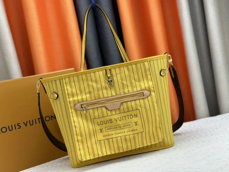 Brand-authenticated Louis Vuitton Shopping Bags