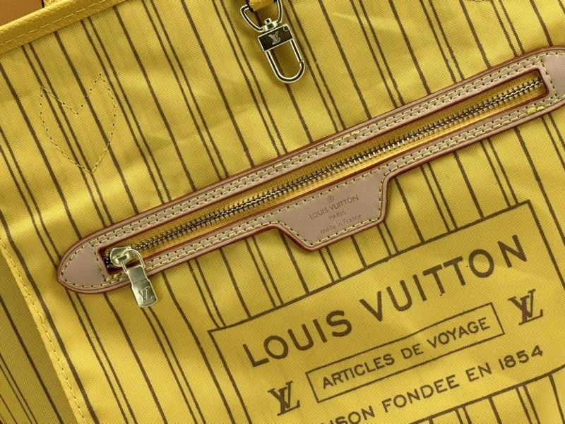 Brand-authenticated Louis Vuitton Shopping Bags