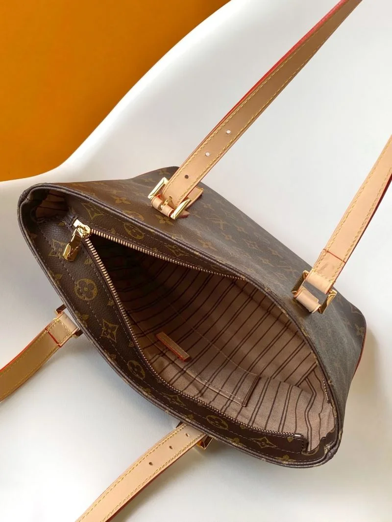 Brand-authenticated Louis Vuitton Shopping Bags