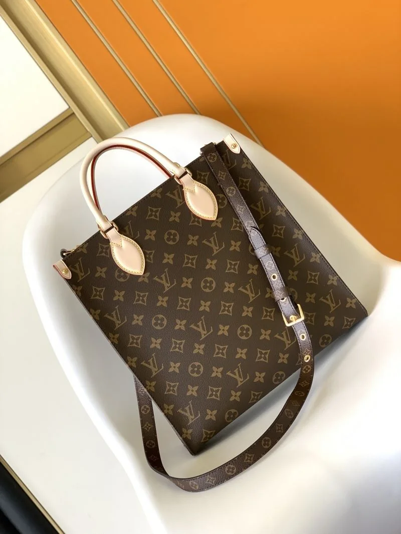 Brand-authenticated Louis Vuitton Shopping Bags