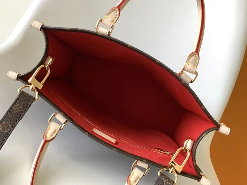 Brand-authenticated Louis Vuitton Shopping Bags