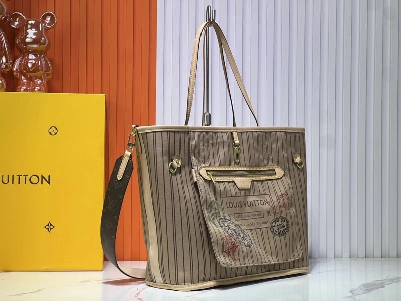 Brand-authenticated Louis Vuitton Shopping Bags