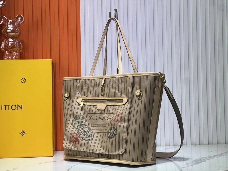 Brand-authenticated Louis Vuitton Shopping Bags