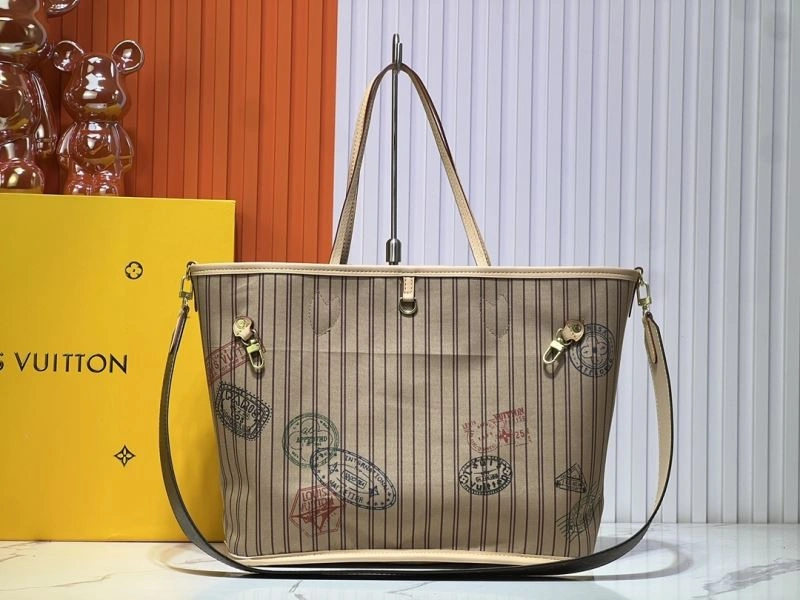 Brand-authenticated Louis Vuitton Shopping Bags