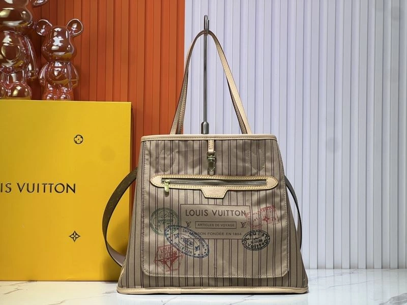 Brand-authenticated Louis Vuitton Shopping Bags