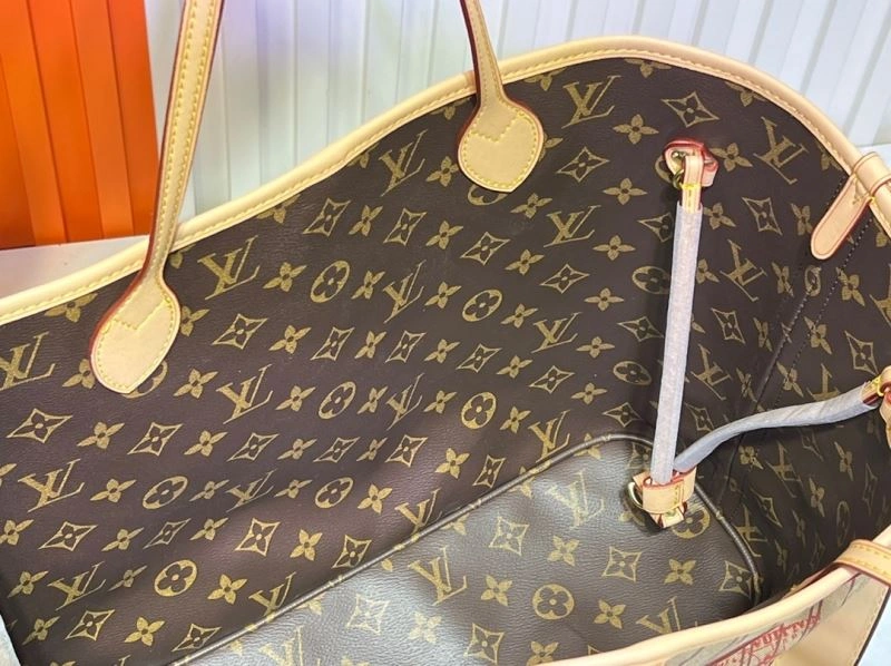 Brand-authenticated Louis Vuitton Shopping Bags