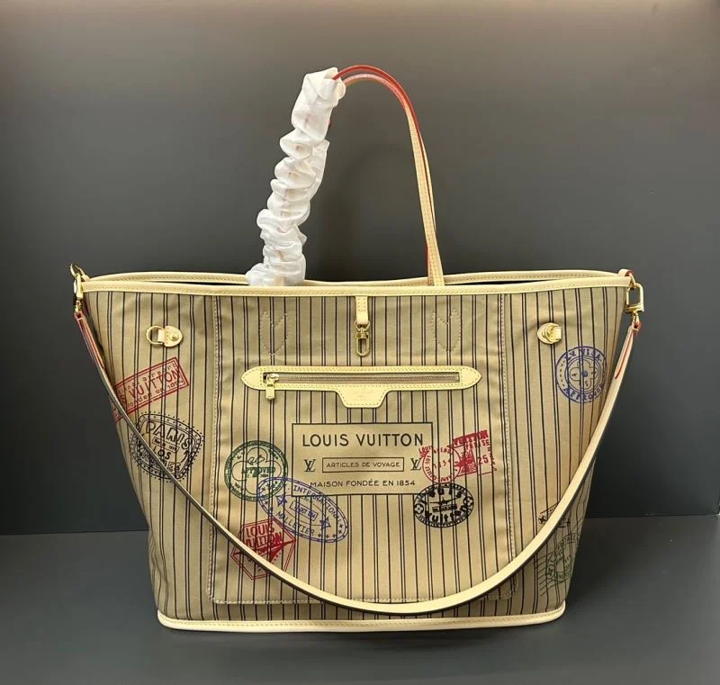 Brand-authenticated Louis Vuitton Shopping Bags