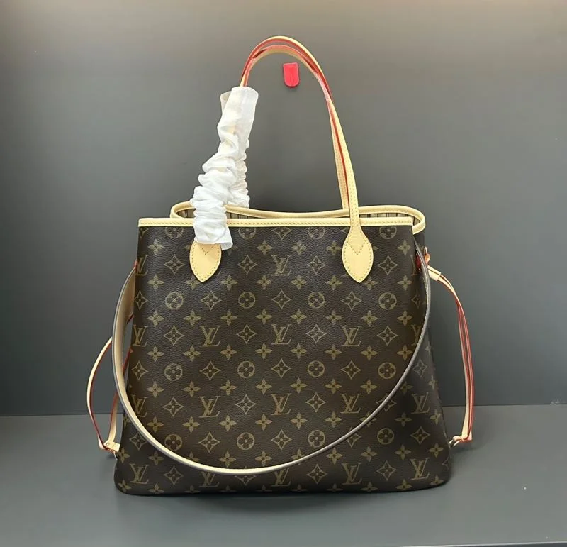 Brand-authenticated Louis Vuitton Shopping Bags