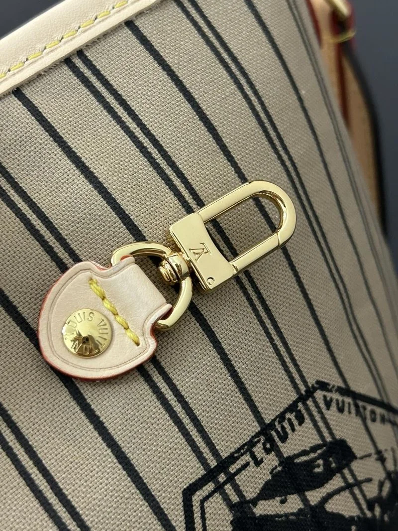 Brand-authenticated Louis Vuitton Shopping Bags
