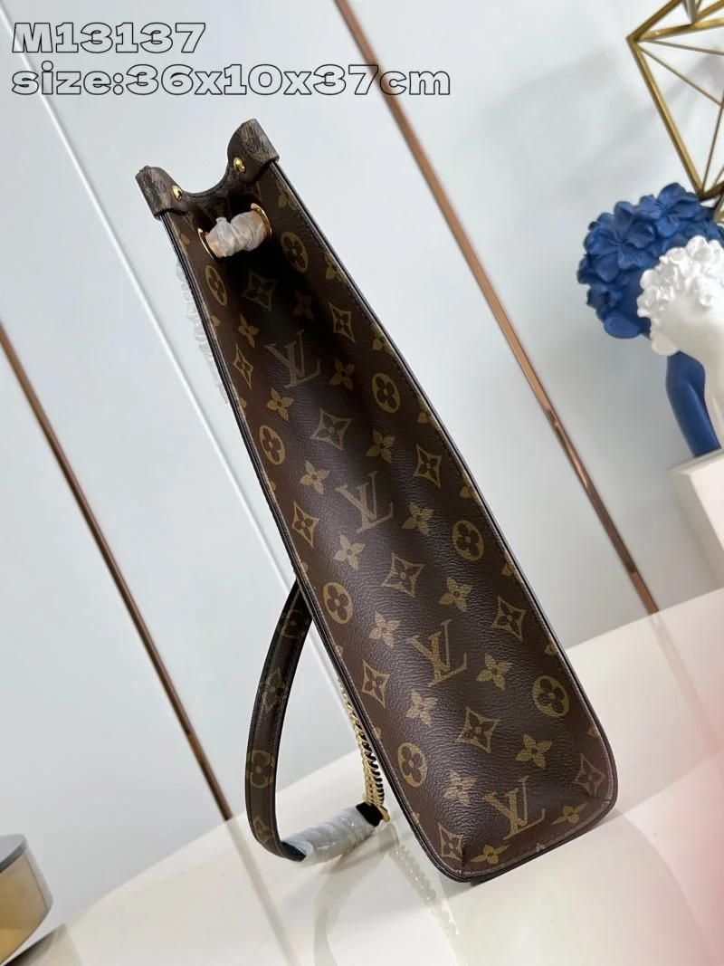 Brand-authenticated Louis Vuitton Shopping Bags