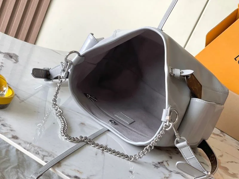 Brand-authenticated Louis Vuitton Shopping Bags