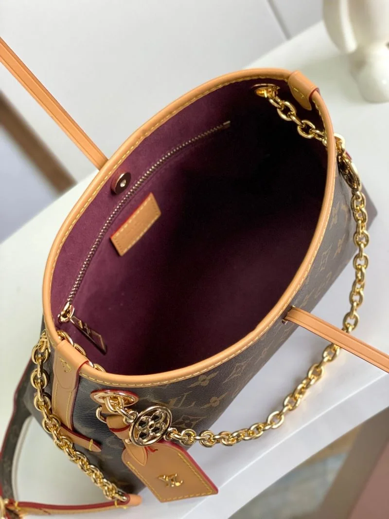Brand-authenticated Louis Vuitton Shopping Bags
