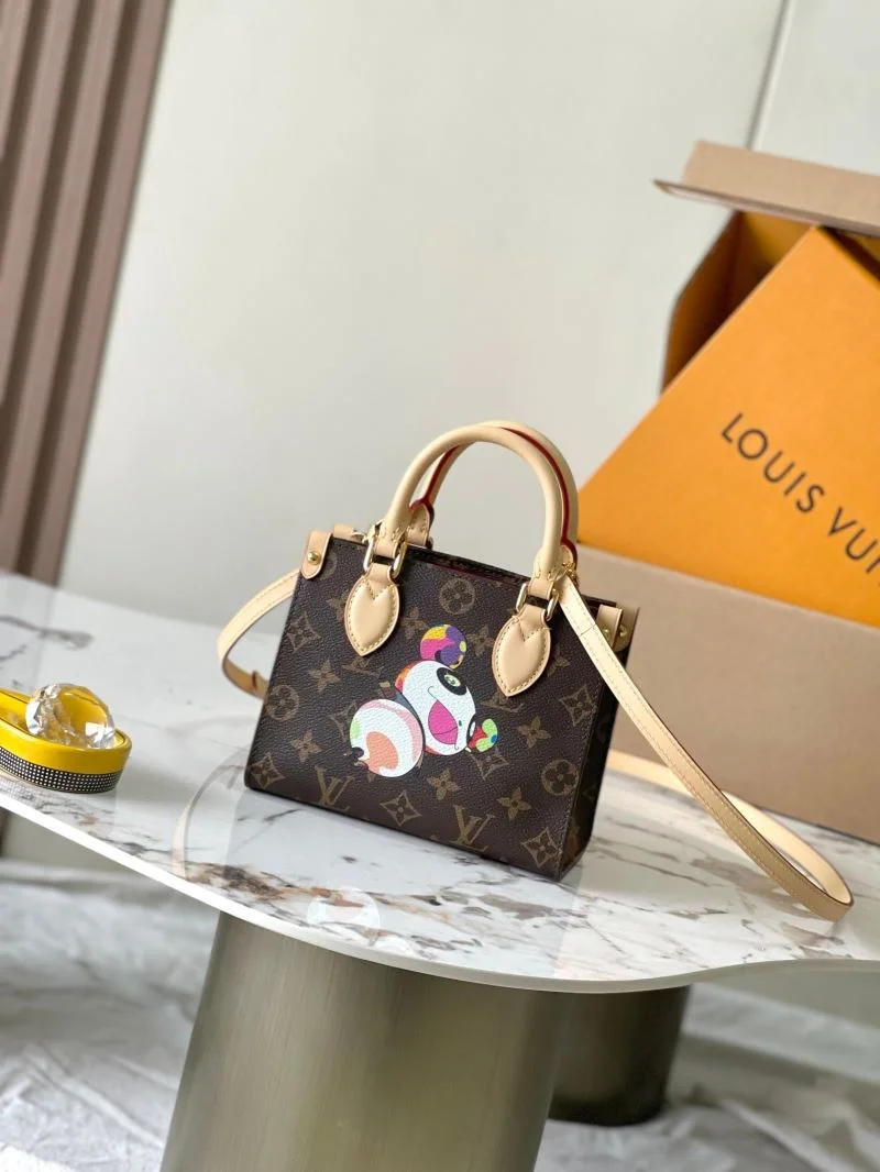 Brand-authenticated Louis Vuitton Shopping Bags