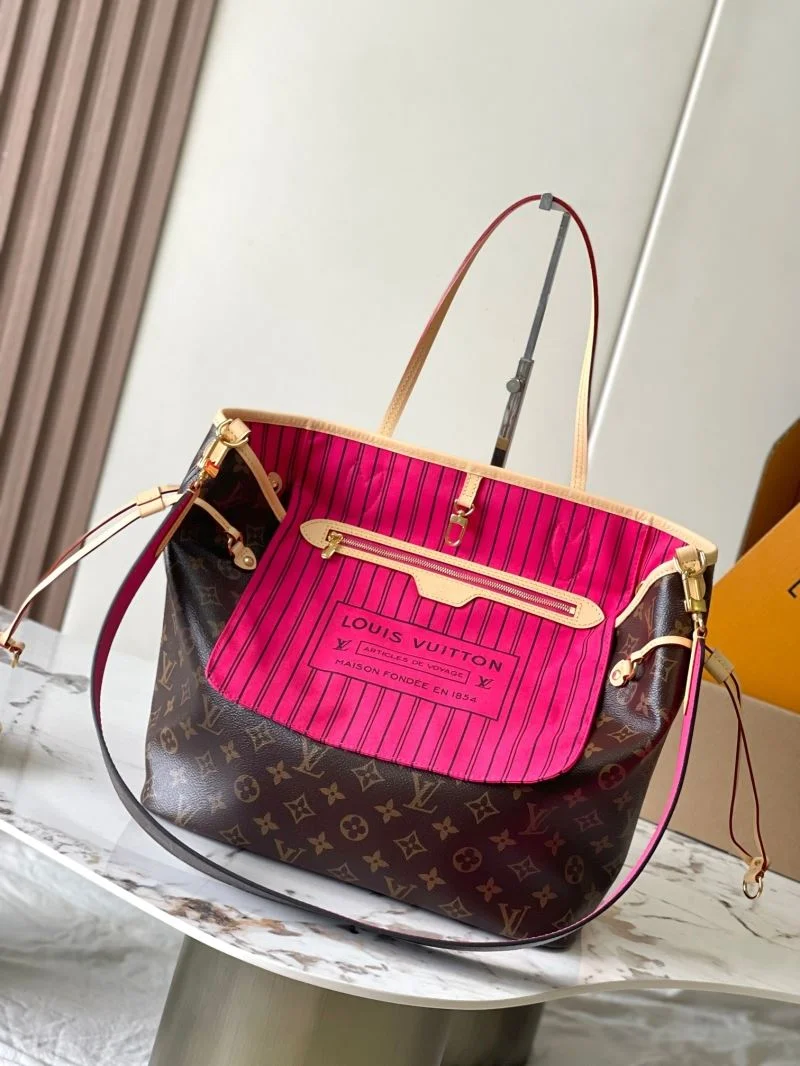 Brand-authenticated Louis Vuitton Shopping Bags
