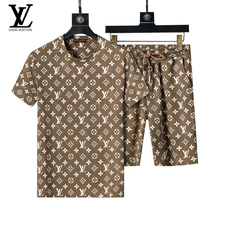 Brand-authenticated Louis Vuitton Short Suits