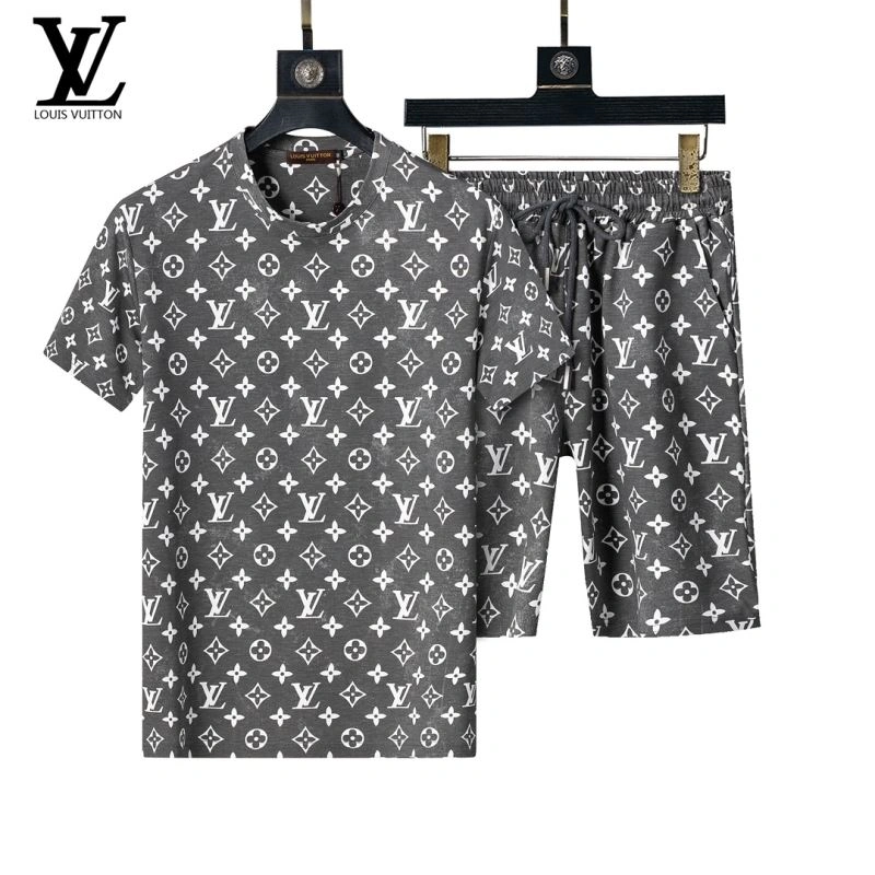 Brand-authenticated Louis Vuitton Short Suits