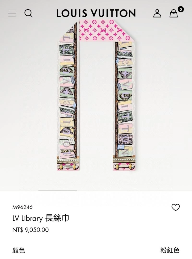 Accurate model Louis Vuitton Silk