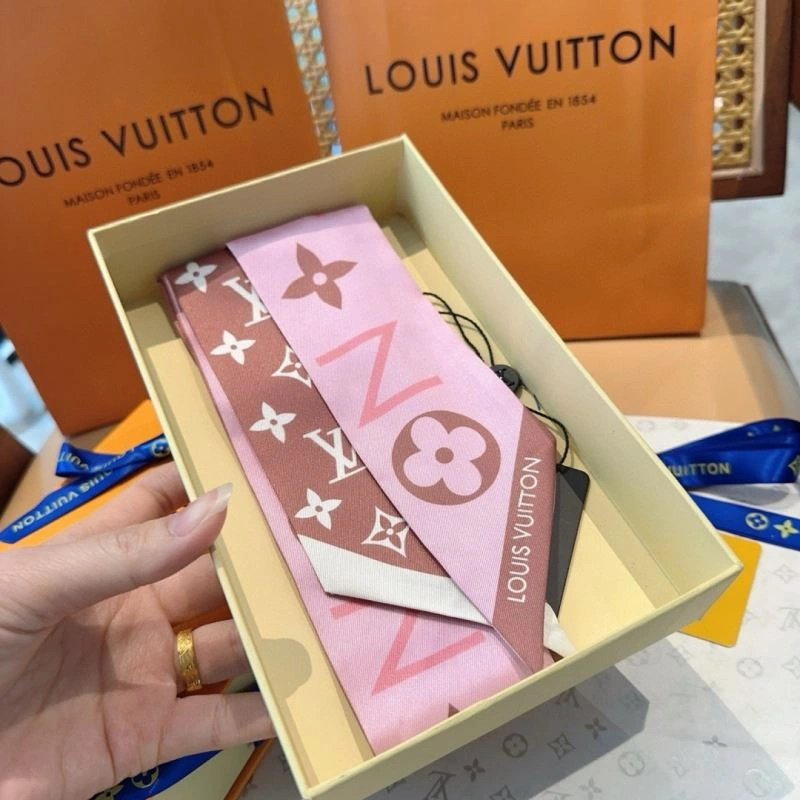 Brand-authenticated Louis Vuitton Silk