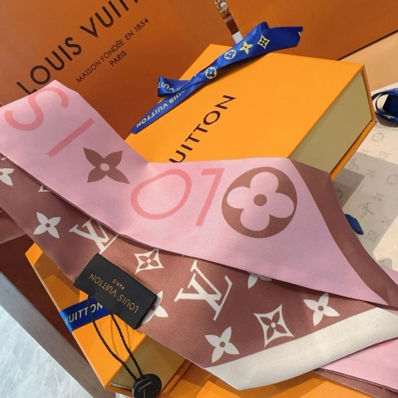 Brand-authenticated Louis Vuitton Silk