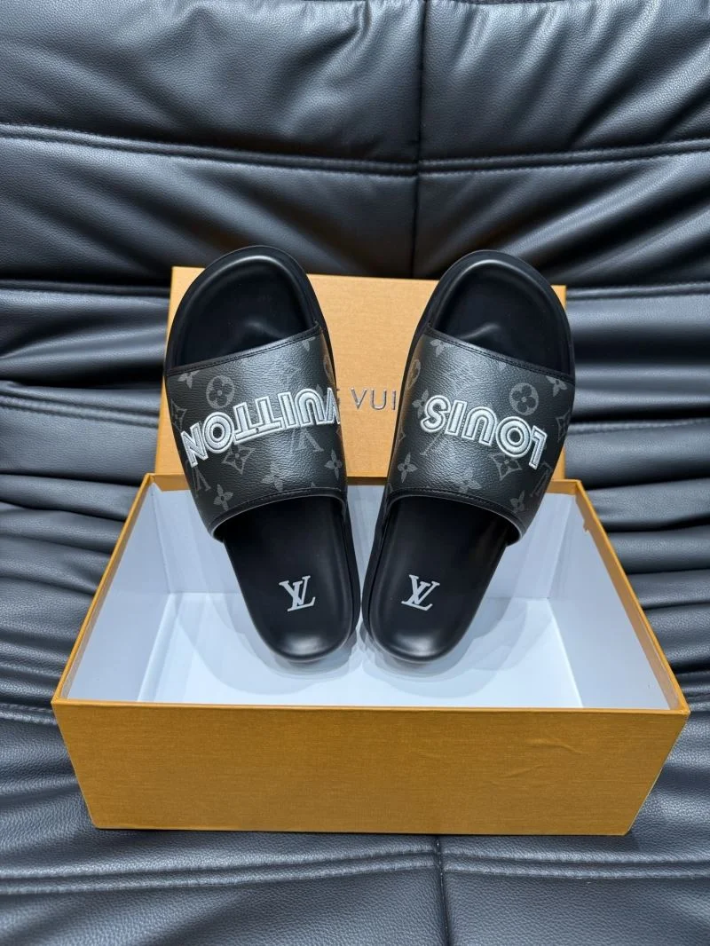 Exact replica Louis Vuitton Slippers