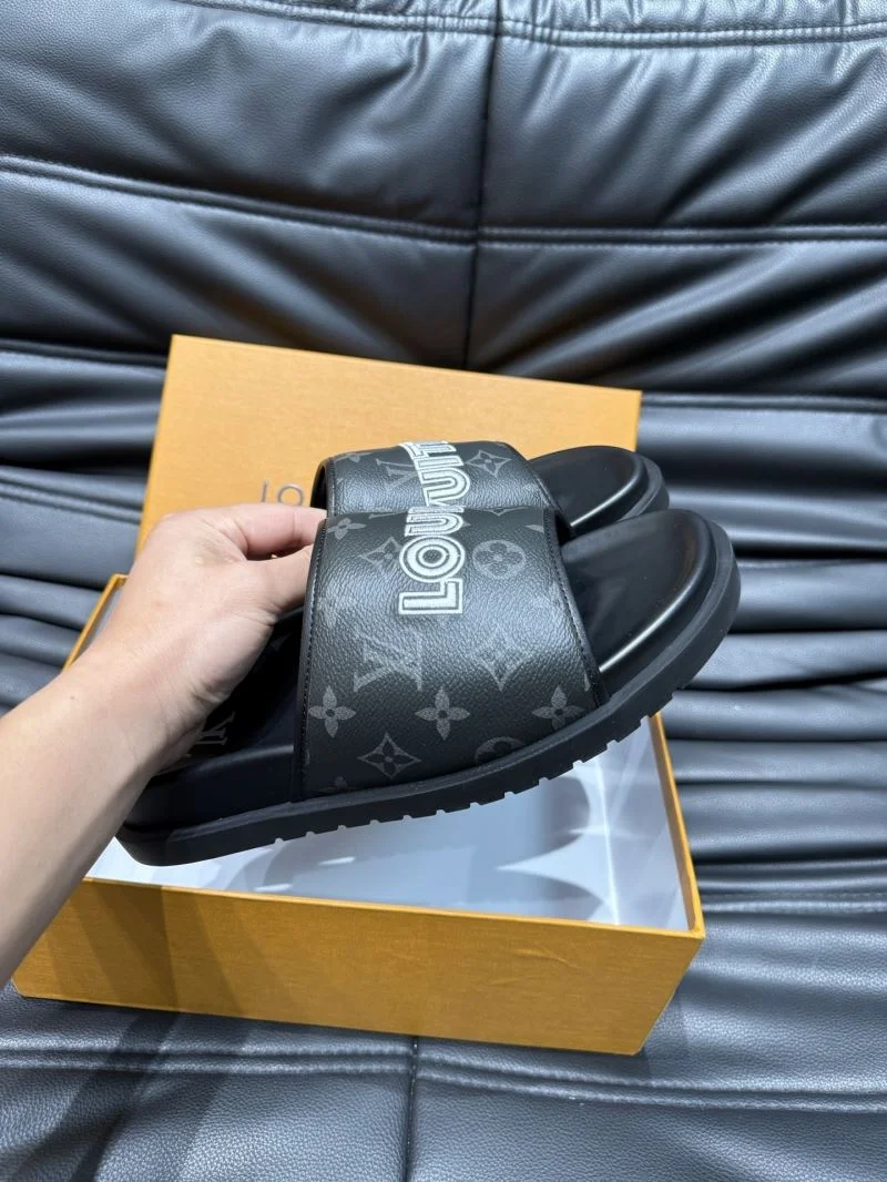 Exact replica Louis Vuitton Slippers