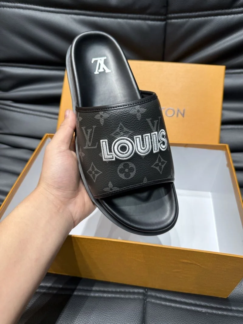 Exact replica Louis Vuitton Slippers