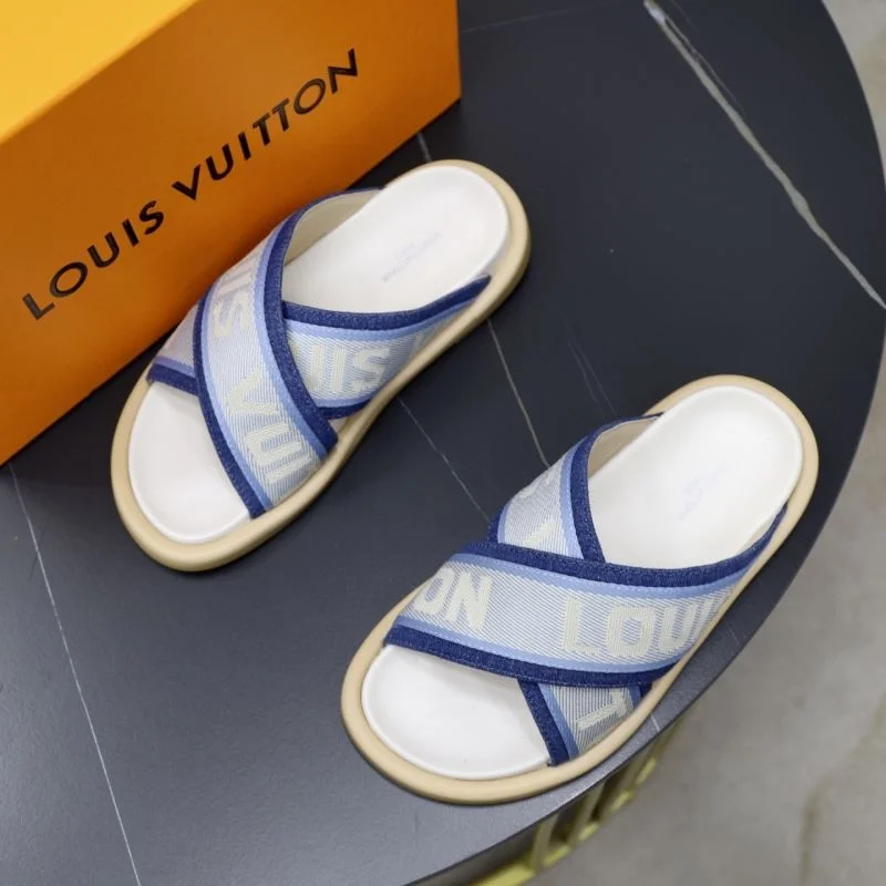 Indistinguishable Louis Vuitton Slippers