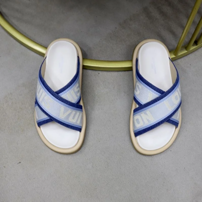 Indistinguishable Louis Vuitton Slippers